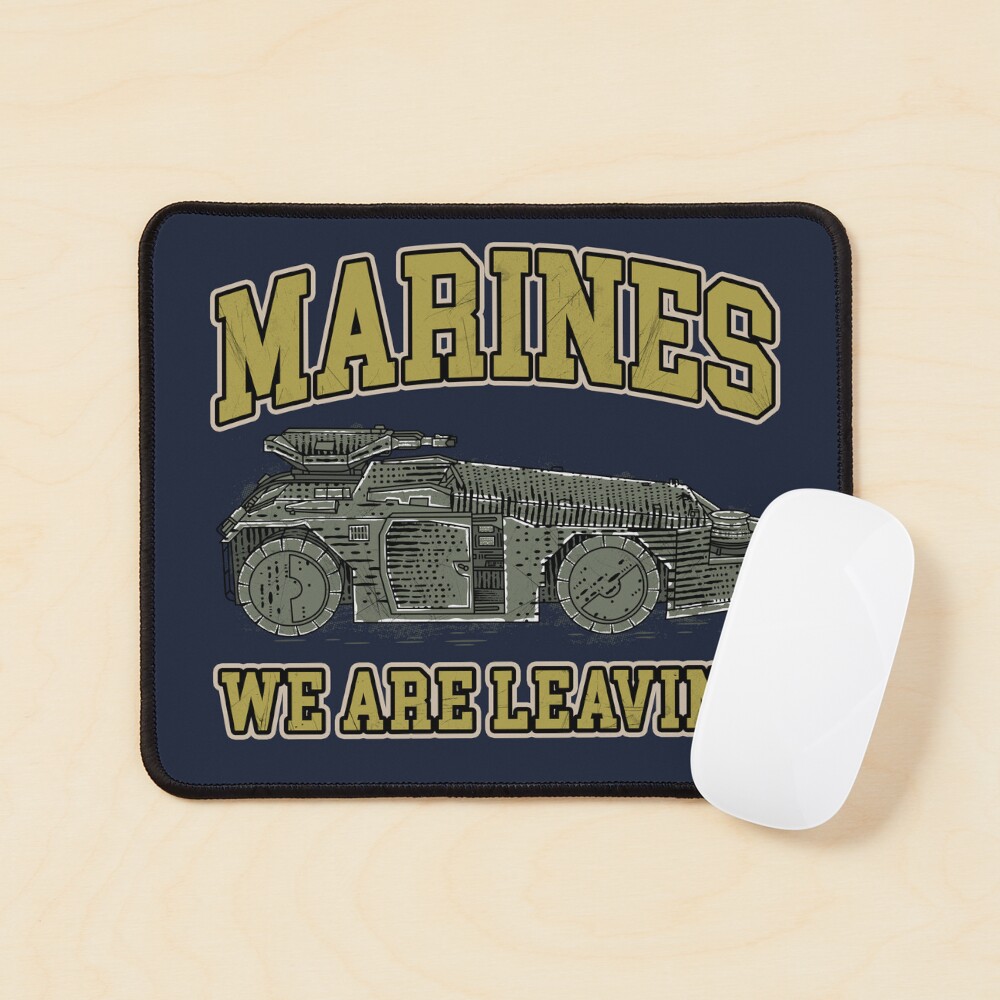 "Marines We Are Leaving - Aliens, Hicks, APC, Army, Marines" Sticker ...
