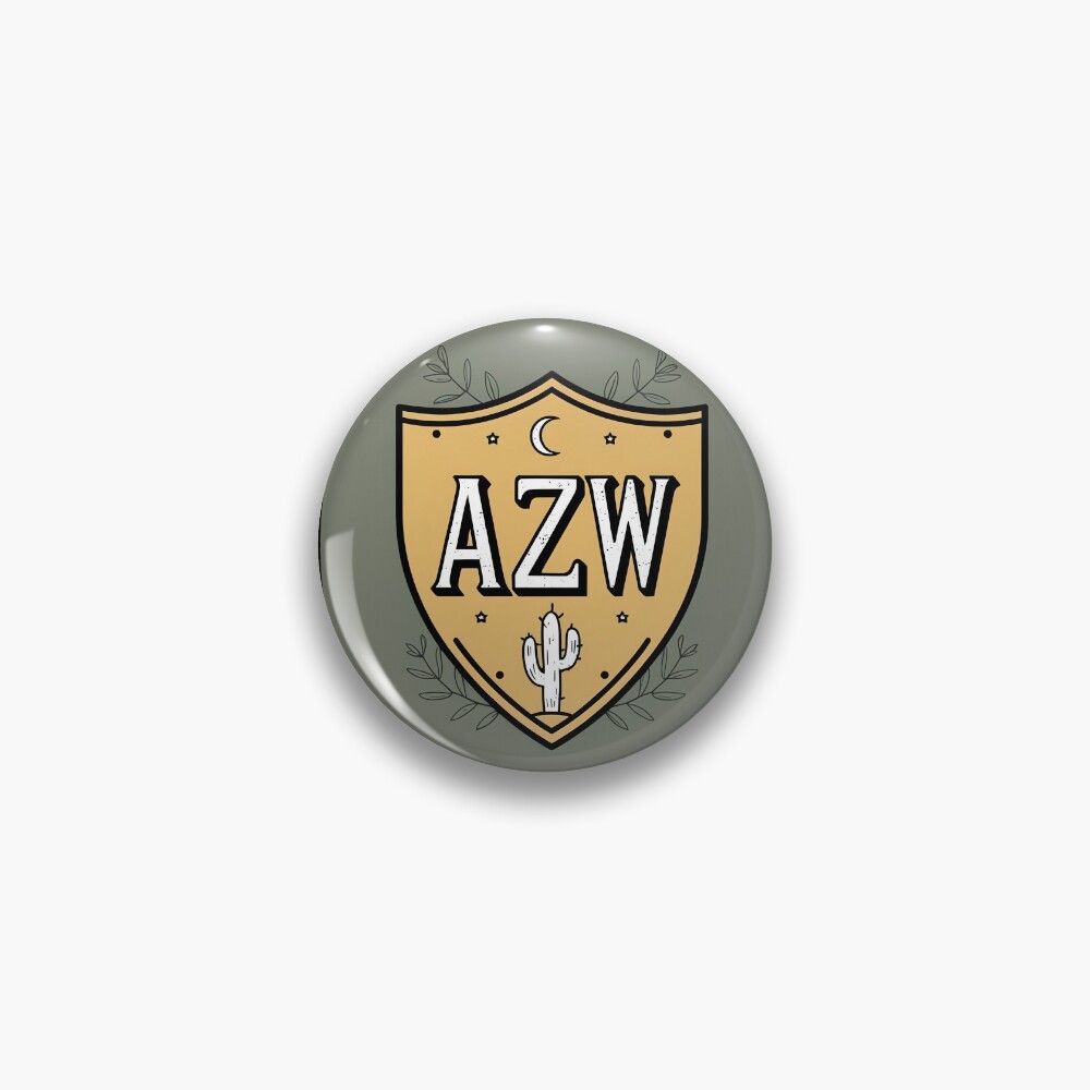 "AZW LOGO" Sticker for Sale by ArizonaWitches | Redbubble