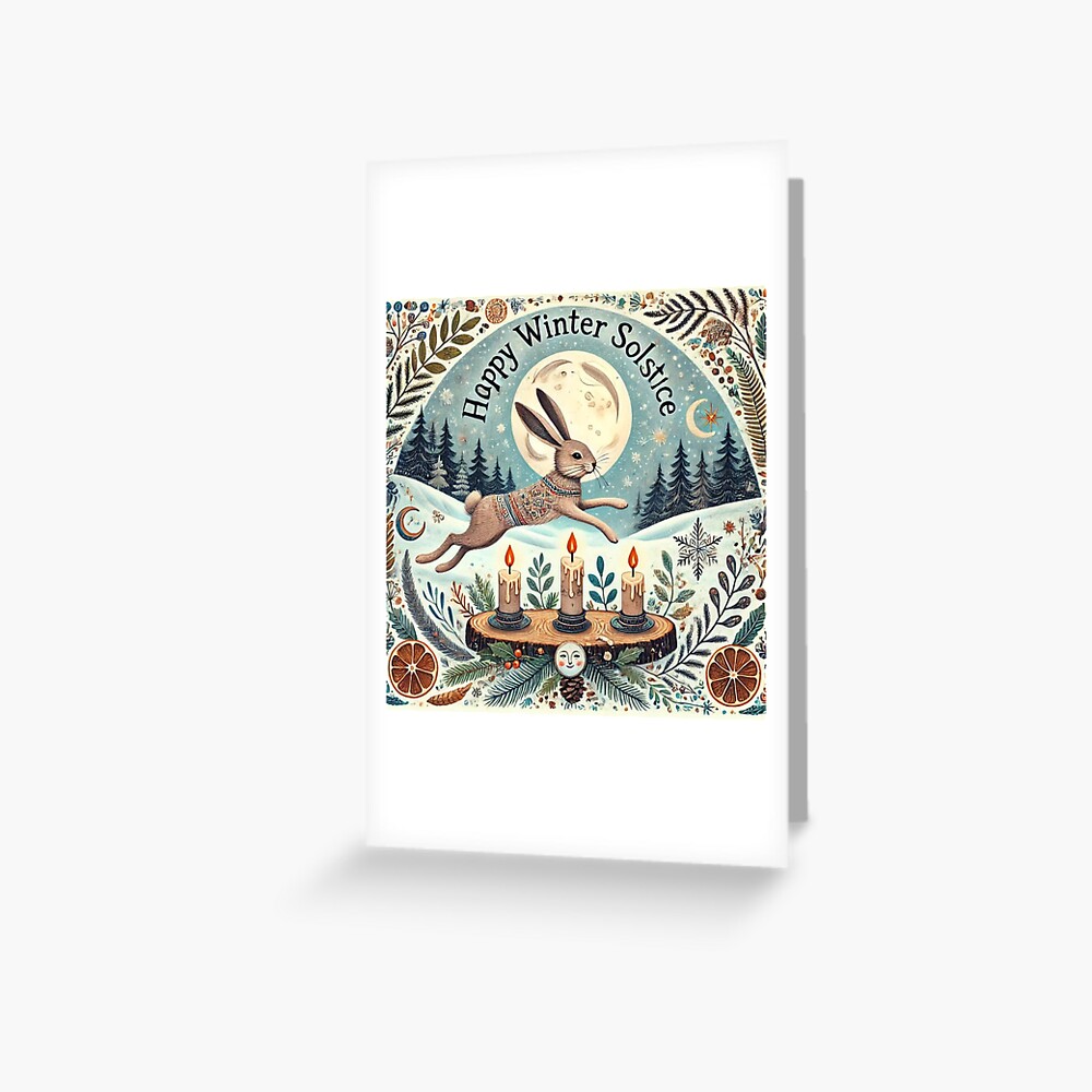 "Happy Winter Solstice" Sticker for Sale by ArizonaWitches | Redbubble