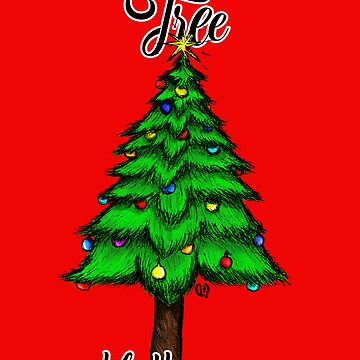 "Christmas Tree: Life,Hope and Light of Christ" Sticker for Sale by ...