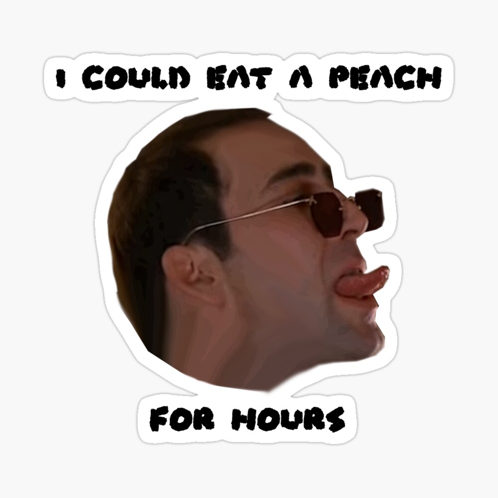 Nicolas Cage Peach Memes