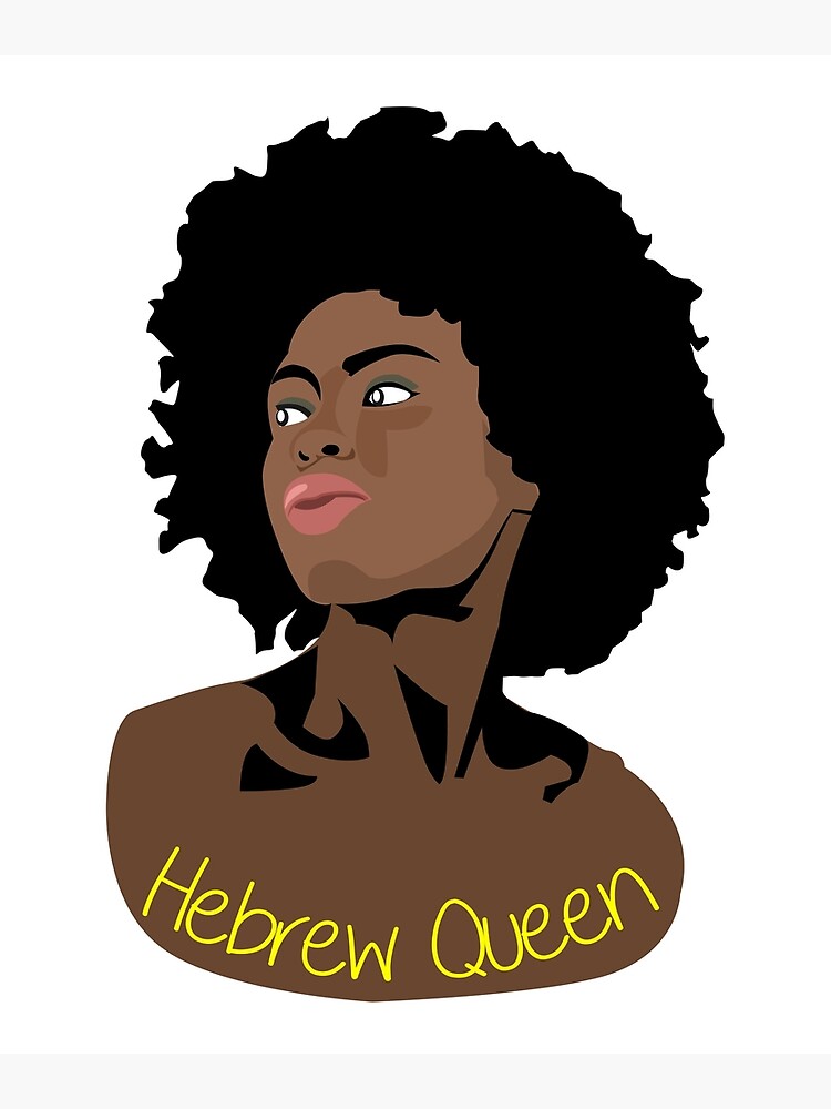 "Hebrew Queen Israelite " Art Print for Sale by CreativeStrike | Redbubble