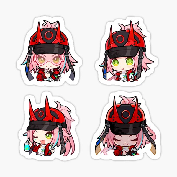 "Rappa Pack | Honkai: Star Rail" Sticker for Sale by Verthalies | Redbubble