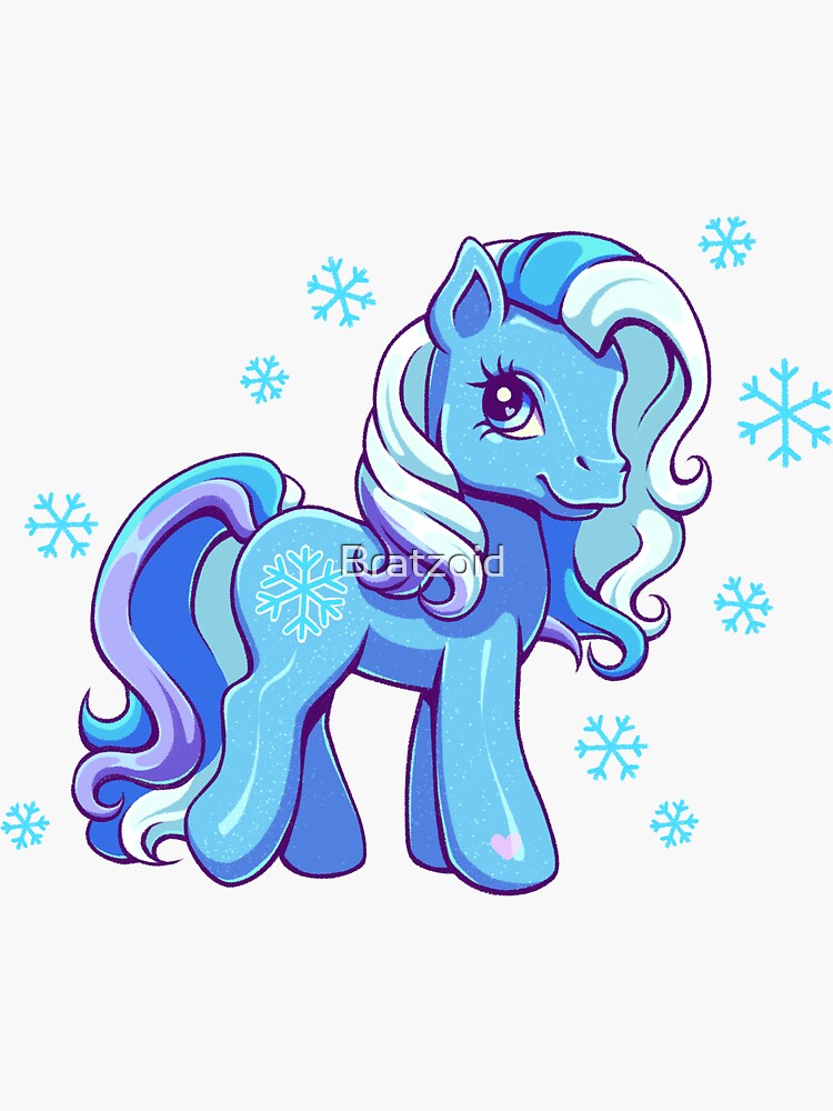 "MLP G3 Snowflake" Sticker for Sale by Bratzoid | Redbubble