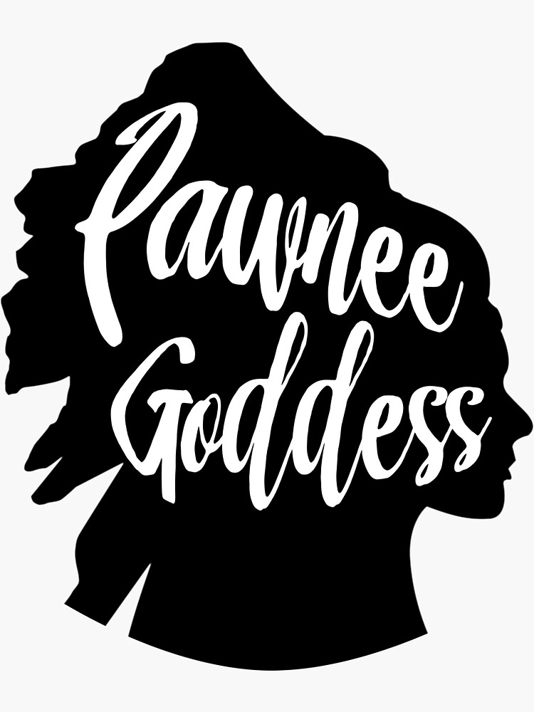 "Pawnee Goddess Native American " Sticker by CreativeStrike | Redbubble