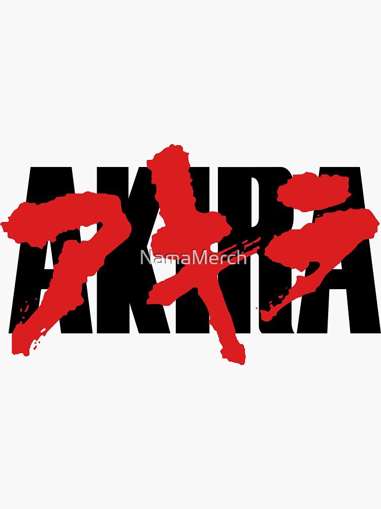 "Akira Logo" Sticker for Sale by NamaMerch | Redbubble