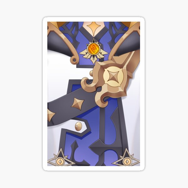 "Albedo [Front]" Sticker for Sale by Katiefrog217 | Redbubble