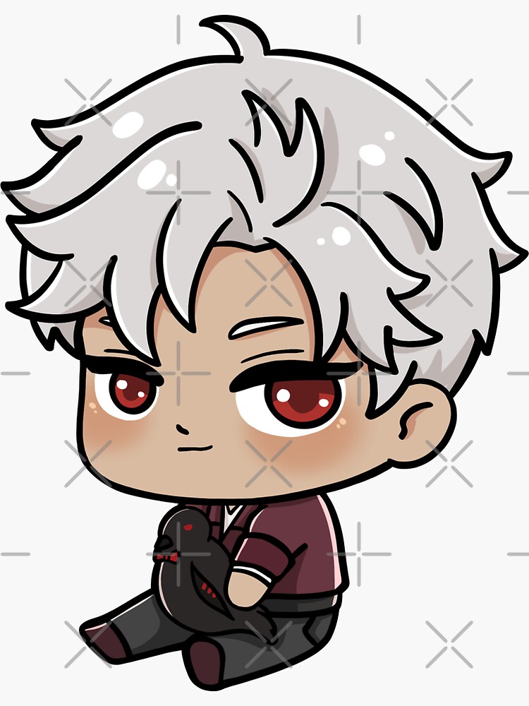 "Sylus || Love and Deepspace" Sticker for Sale by yuniizu | Redbubble