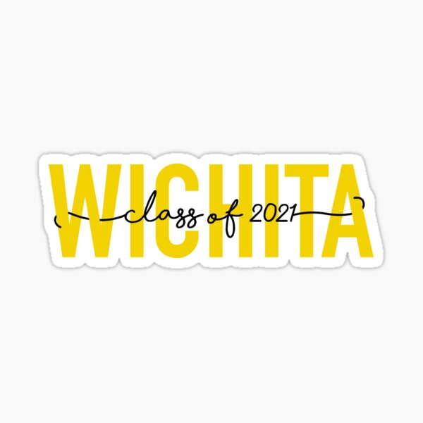 "Wichita '21" Sticker by nkatdesign | Redbubble