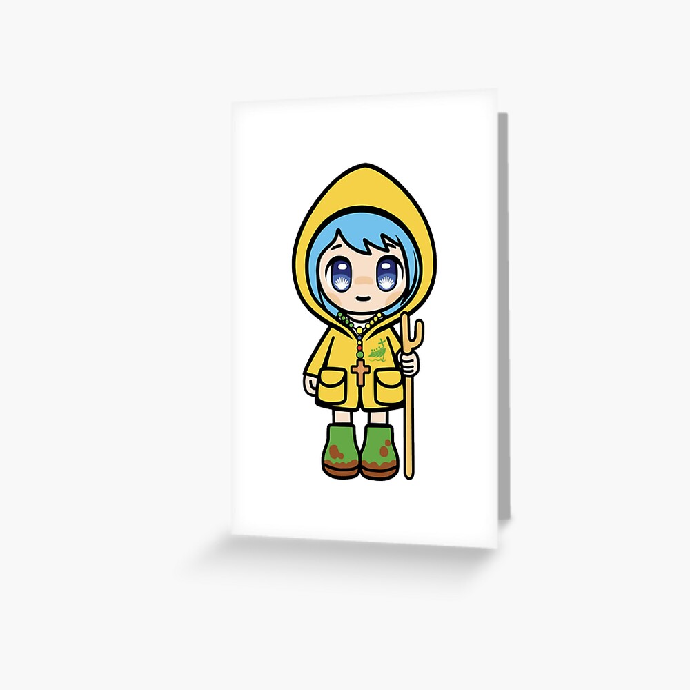 "Luce The Vatican Mascot " Sticker for Sale by Flibyooo | Redbubble