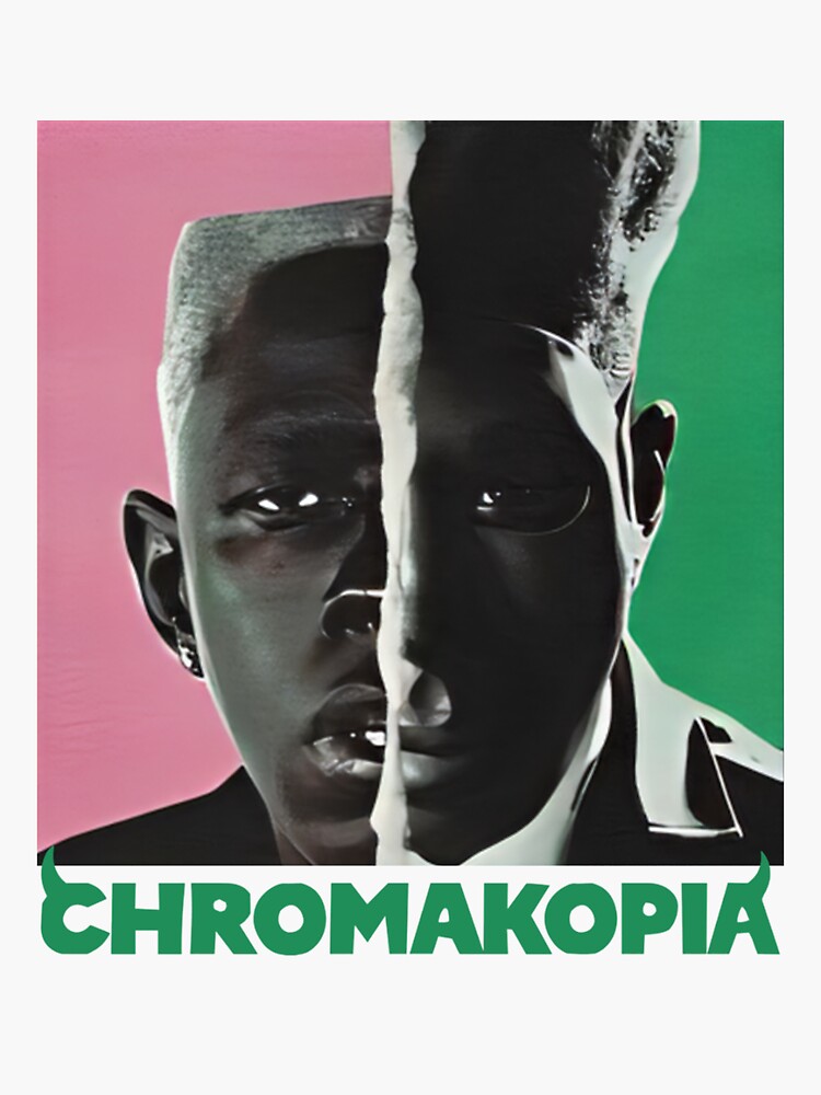 "Chromakopia" Sticker for Sale by ofqoumde1 | Redbubble