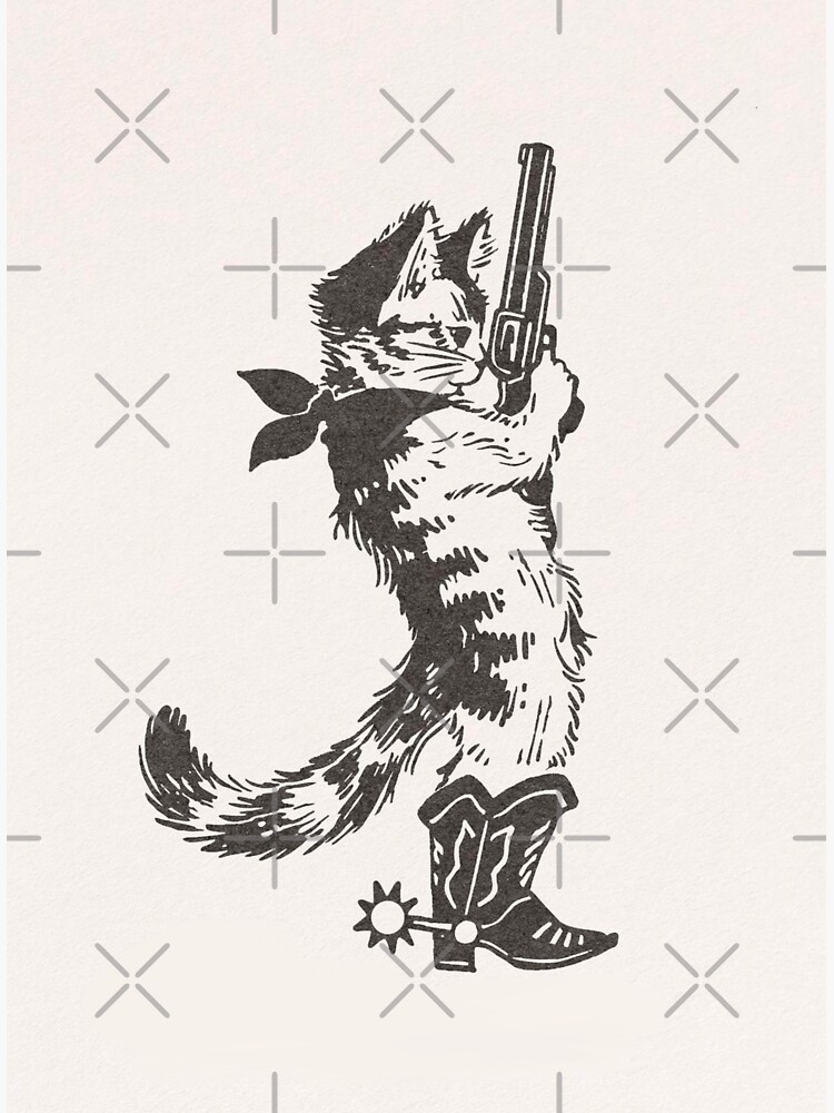 "Cocow Cat " Sticker for Sale by Adronia | Redbubble