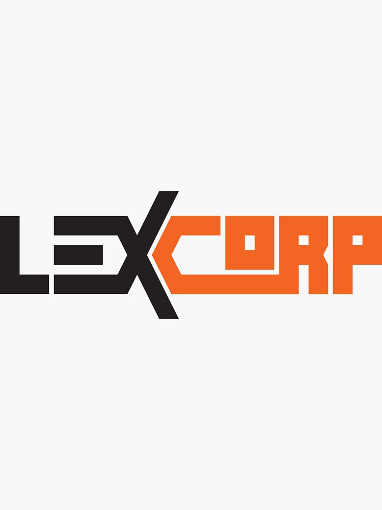 "Retro LexCorp Logo" Sticker for Sale by JungleBri | Redbubble