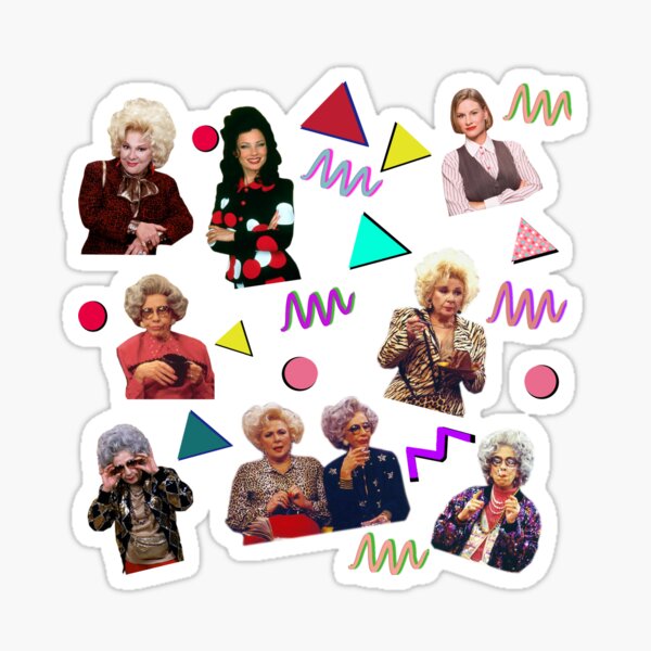 "the nanny" Sticker for Sale by aluap106 | Redbubble