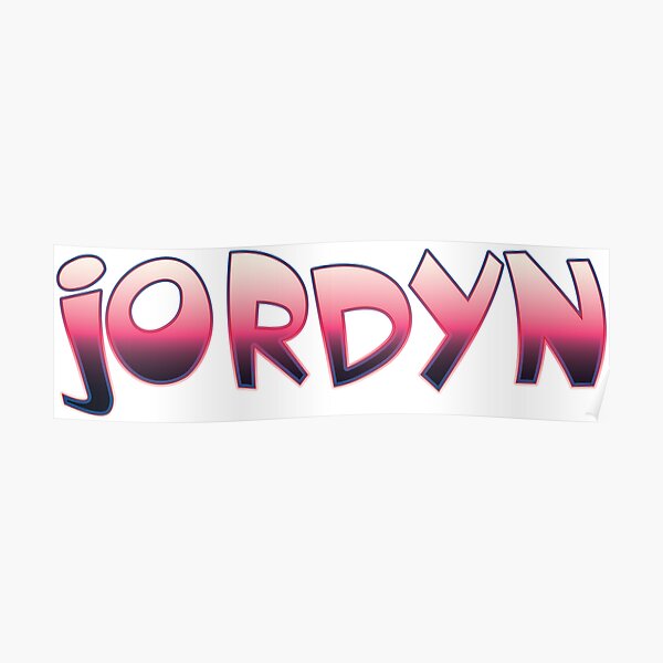 "Jordyn" Poster by hamsters | Redbubble