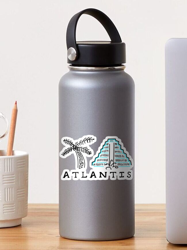 "Atlantis in the Bahamas" Sticker for Sale by MillieAndPekka | Redbubble