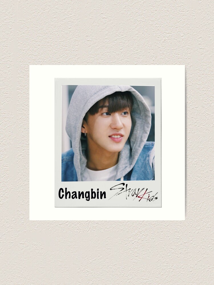 "Changbin Stray Kids Sticker" Art Print for Sale by snowf-snowj | Redbubble