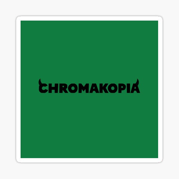 "Chromakopia" Sticker for Sale by sheelatewatia | Redbubble