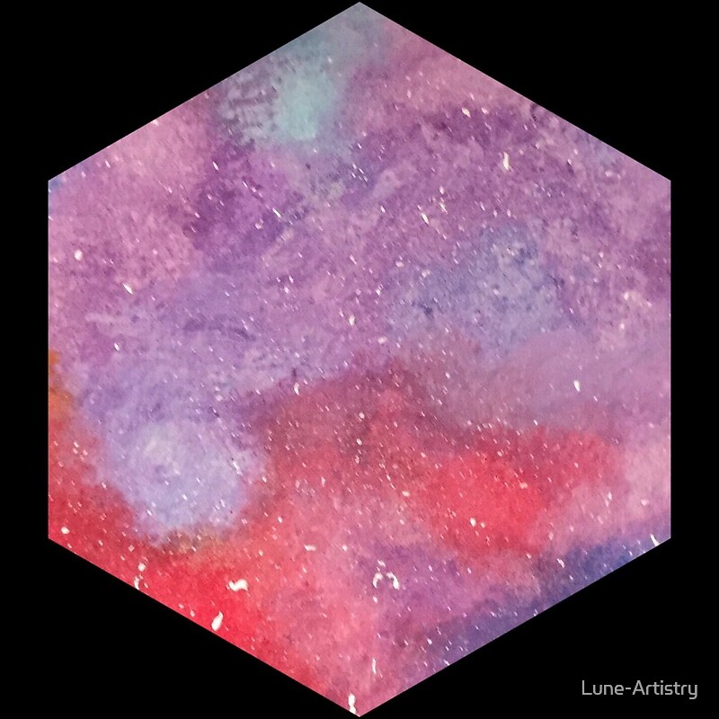 "Hexa Galaxy" by Lune-Artistry | Redbubble