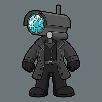 "Skibidi Toilet Camera Woman Cute Funny Design" Sticker for Sale by ...
