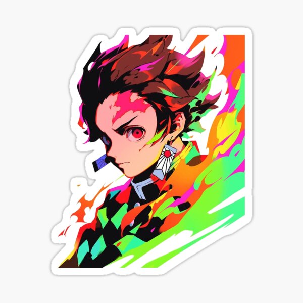 "Copy of Perfect Gift | Tanjiro Kamado Minimalist Anime Art | Demon ...