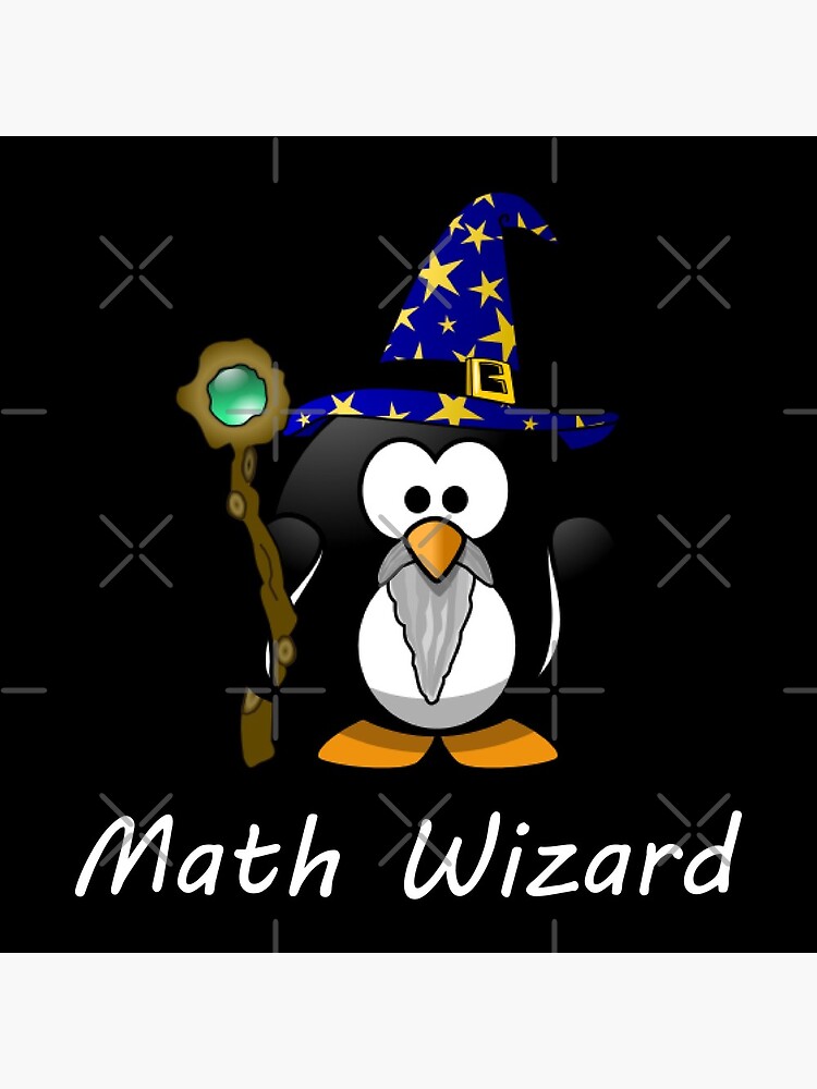 "Math Wizard" Art Print for Sale by geeknirvana | Redbubble