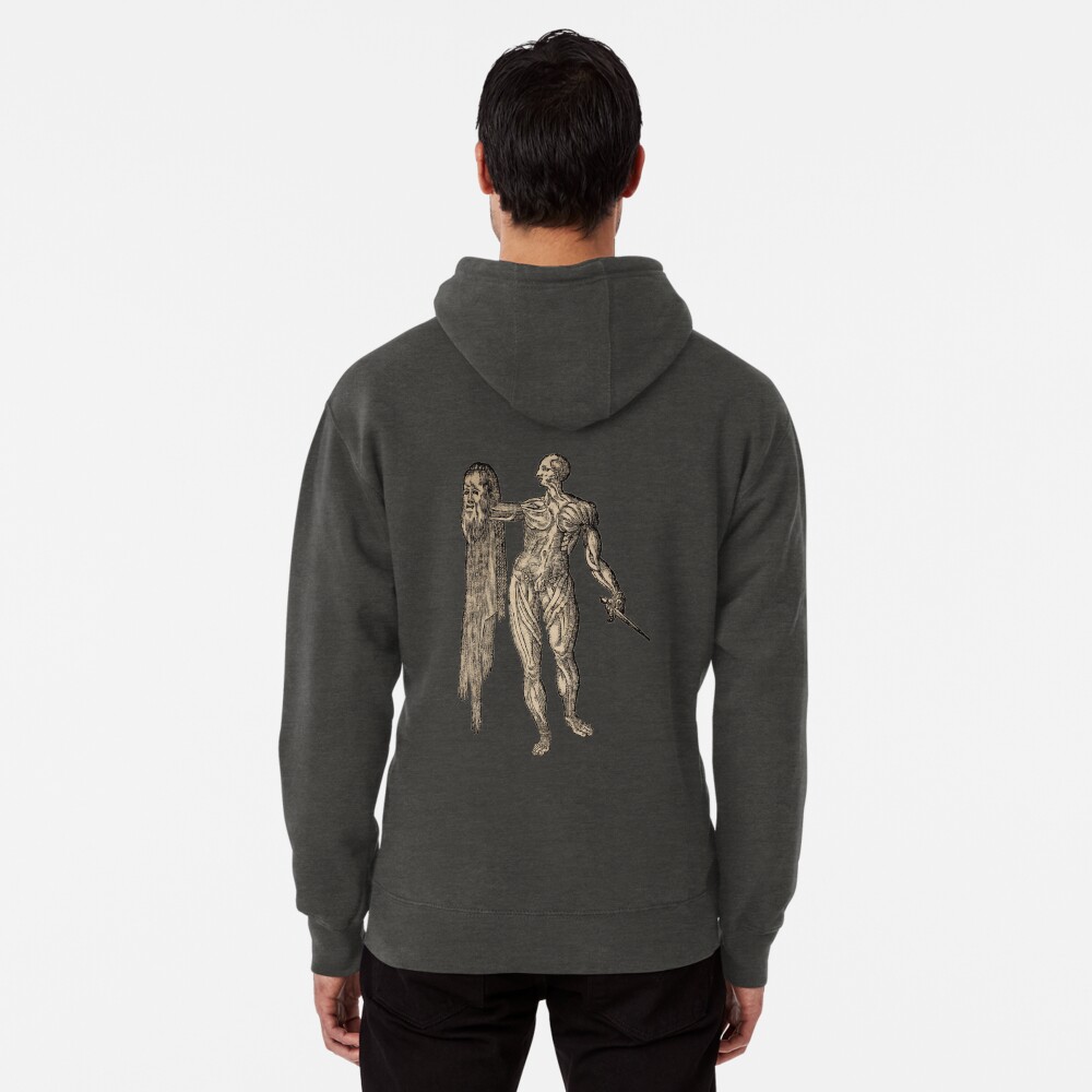 "Flayed Man Vintage Anatomy Illustration " Sticker for Sale by ...