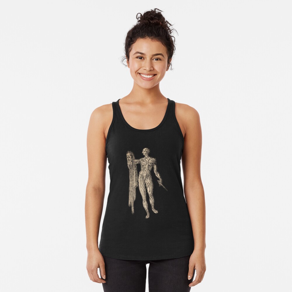 "Flayed Man Vintage Anatomy Illustration " Sticker for Sale by ...