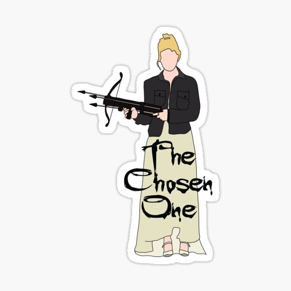 "The chosen one" Sticker by aluap106 | Redbubble