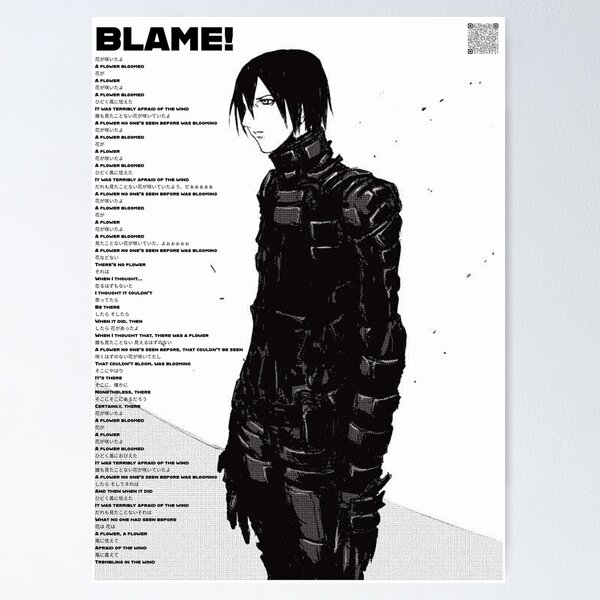 "Killy - BLAME!" Poster for Sale by doobymcdoobert | Redbubble