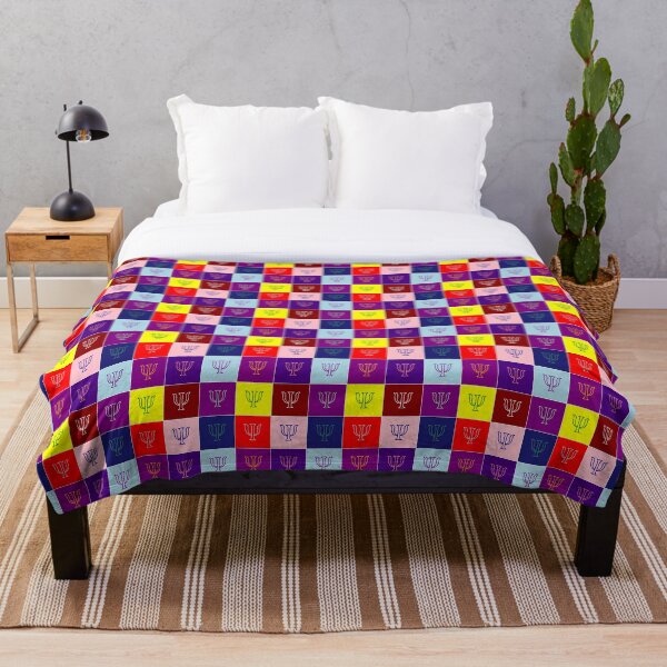 "Psi Dream Theme #3 - Add some color to your dreams!" Throw Blanket for ...