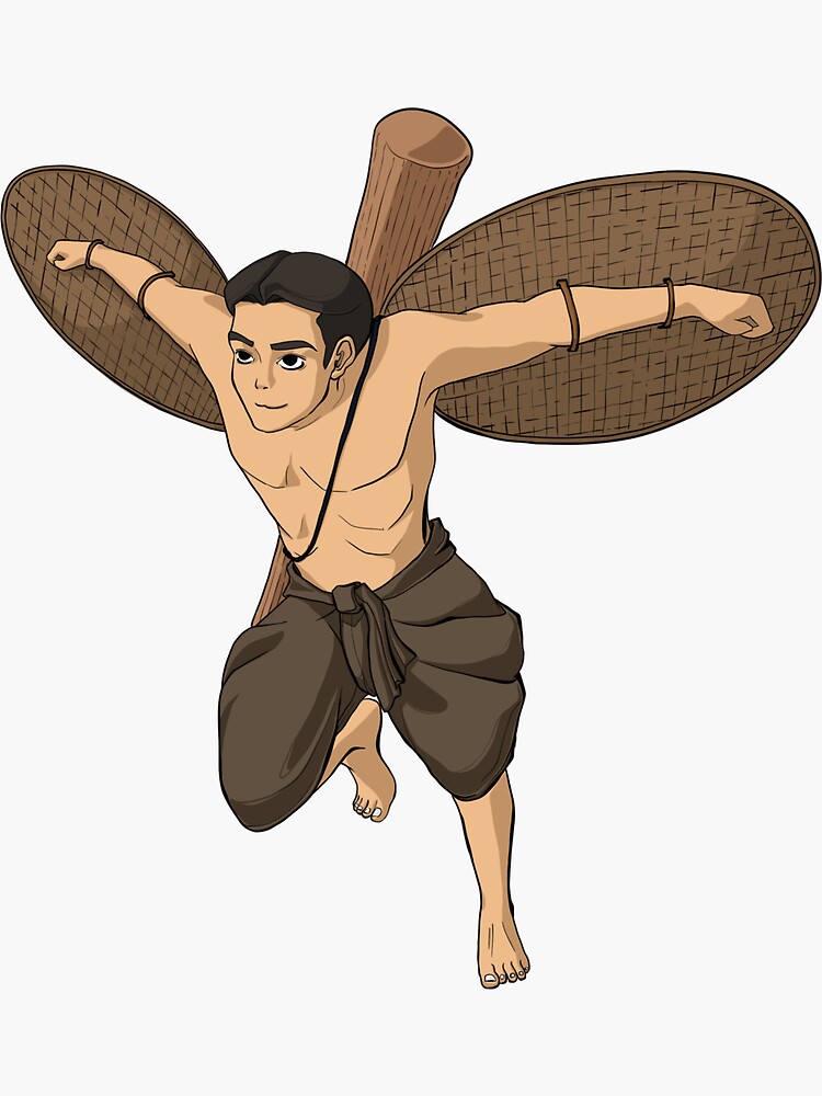 ""Krahung" One of the Most Iconic Ghost in Thailand collection" Sticker ...