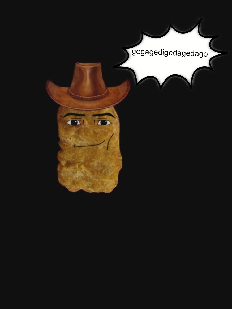 "gegagedigedagedago" Essential T-Shirt for Sale by humroid | Redbubble