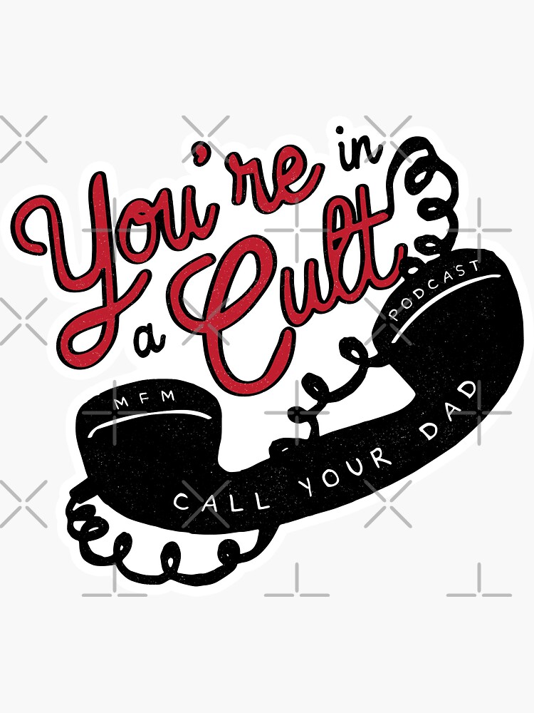"Call Your Dad" Sticker for Sale by malkoh | Redbubble