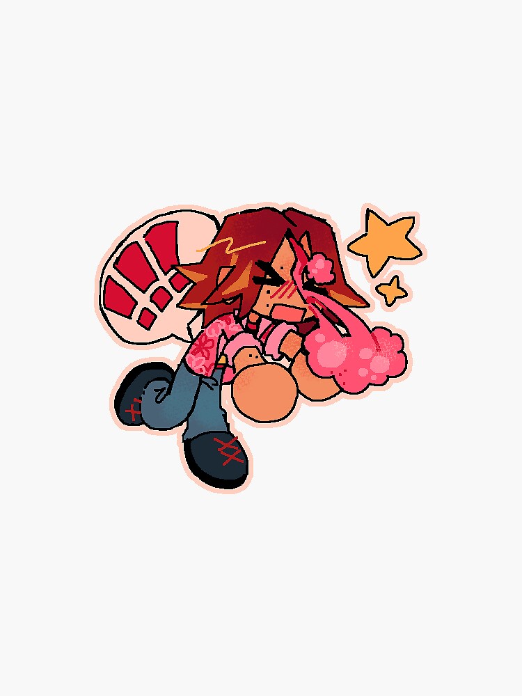 "Daisuke's sweetener accident" Sticker for Sale by kil99 | Redbubble