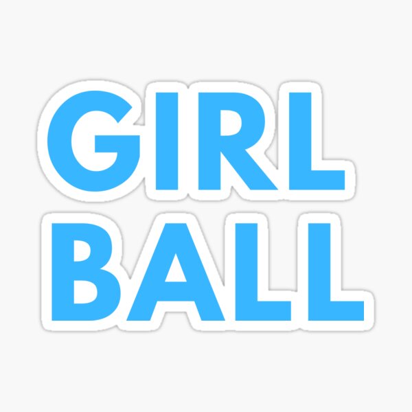 "Girl Ball 2" Sticker for Sale by GirlBall22 | Redbubble
