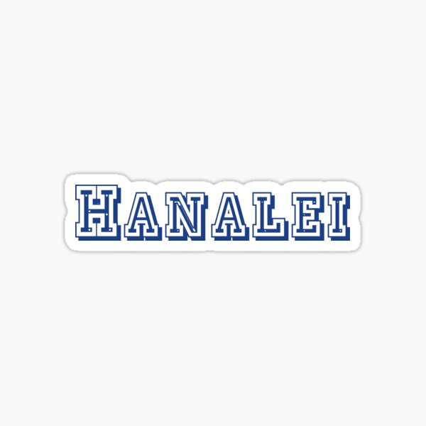 Hanalei Stickers | Redbubble