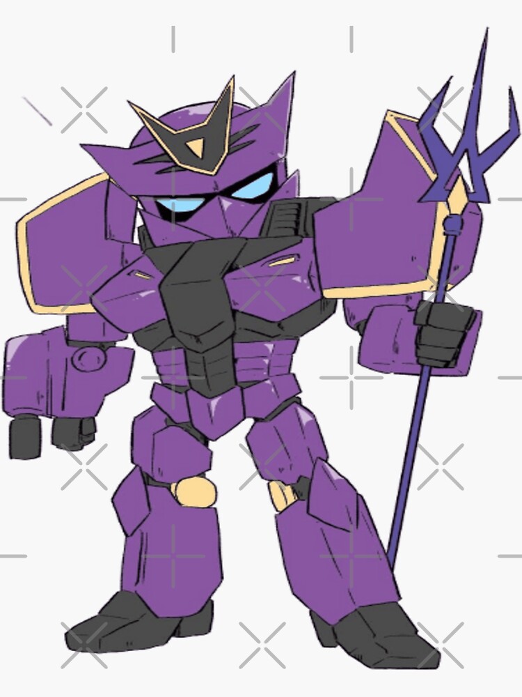 "Copy of Megatronus Prime" Sticker for Sale by SPIDER VERSE ART | Redbubble