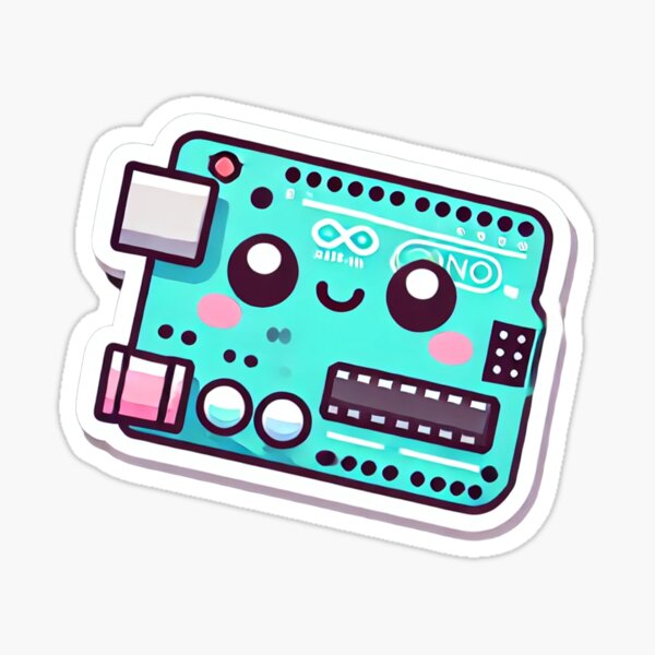 "Arduino Board" Sticker for Sale by maria-kuu | Redbubble