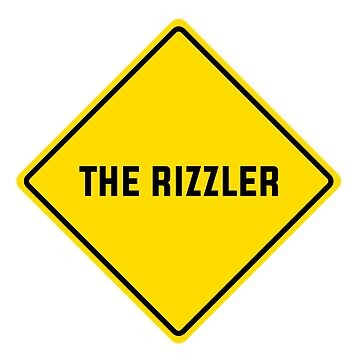 "the rizzler " Sticker for Sale by Emillio Lynch | Redbubble