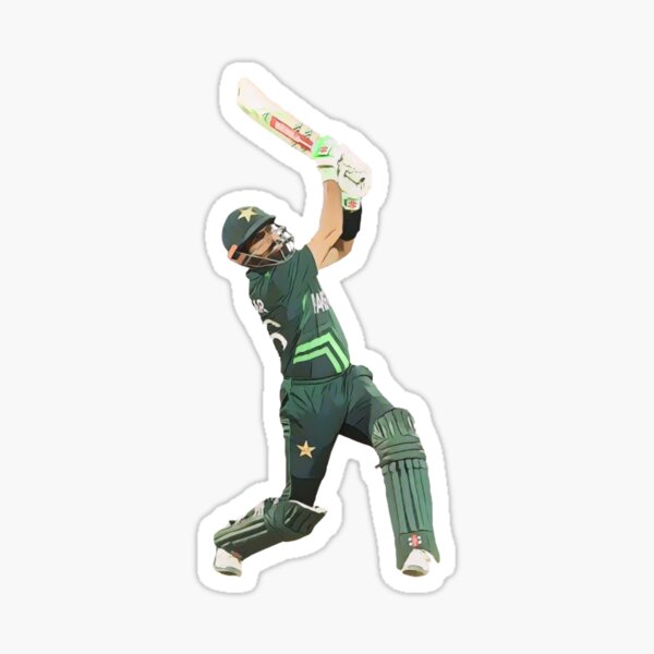 "Babar Azam sticker" Sticker for Sale by s8mePrints | Redbubble