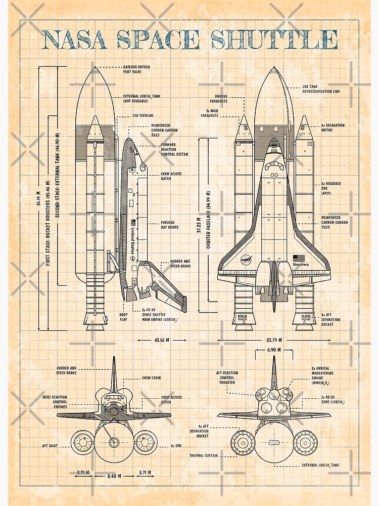 Nasa Shuttle Blueprints