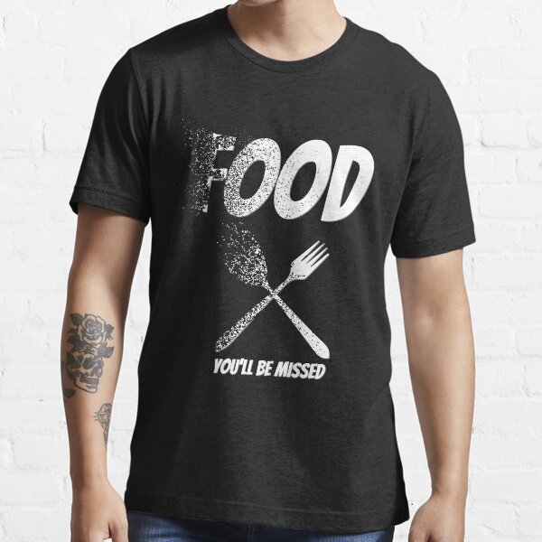 "Food Disintegrating Meme" T-shirt for Sale by BlueRockDesigns ...