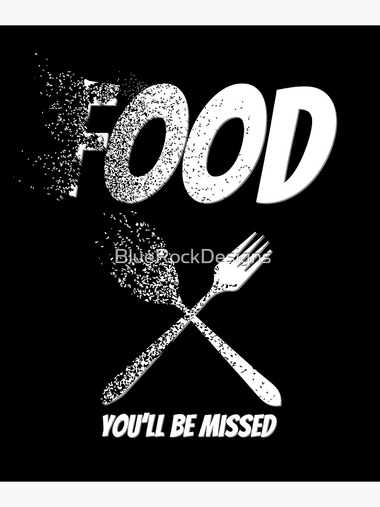 "Food Disintegrating Meme" Art Print by BlueRockDesigns | Redbubble