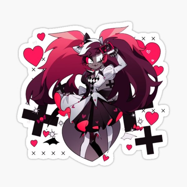"Hazbin Hotel Velvette" Sticker for Sale by Caglazimmermann | Redbubble