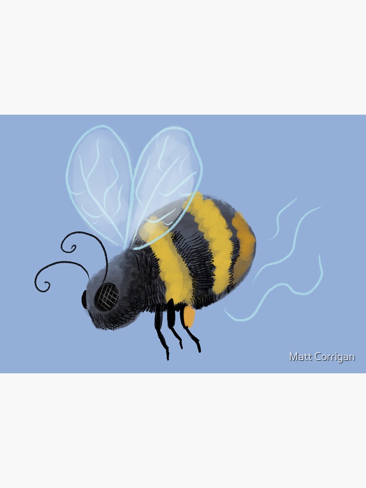 "Buzzy bee" Sticker by Extreme-Fantasy | Redbubble