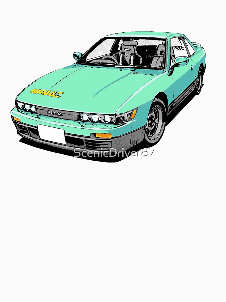 "Iketani's S13 initial D" T-shirt for Sale by ScenicDriver87 ...