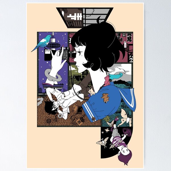 "The Tatami Galaxy " Poster for Sale by NamaMerch | Redbubble