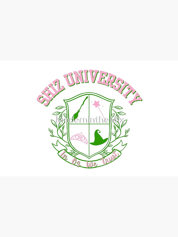 "Wicked Shiz University Logo" Zipper Pouch for Sale by ModernintheMix | Redbubble