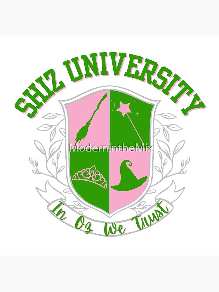 "Wicked Shiz University Colorful Logo" Poster for Sale by ...